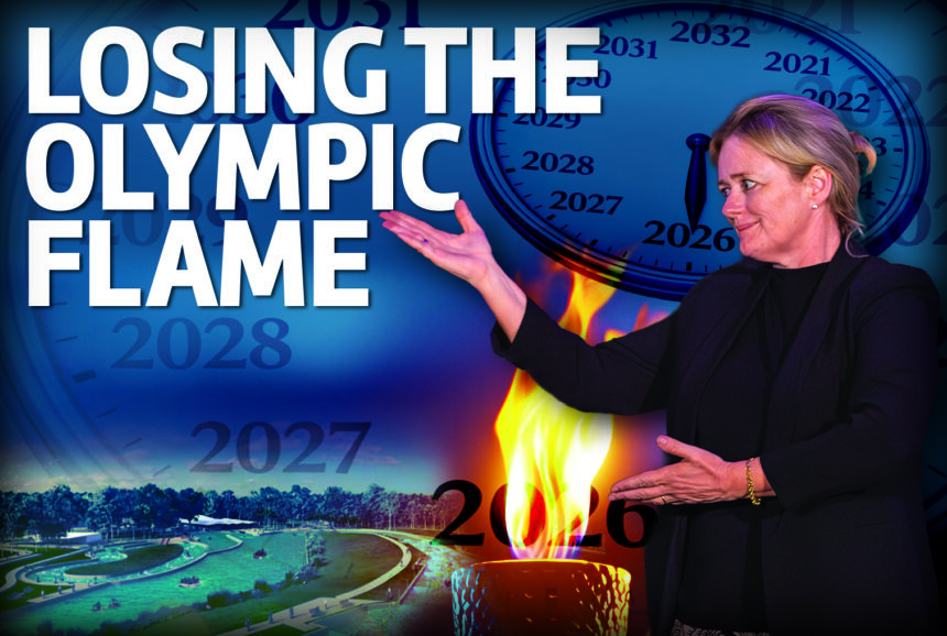 LOSING THE OLYMPIC FLAME: Mayor admits city is lagging as Olympic clock ...